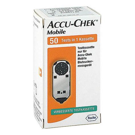 Accu Chek Mobile Testkassette 1105 50 St Bei Aponeo Kaufen