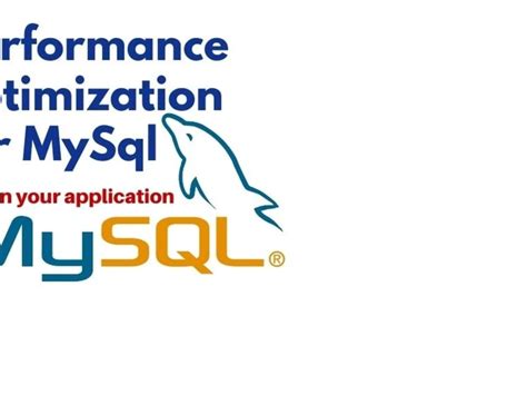 Advise To Optimize Your Current Mysql Database For Better Performance