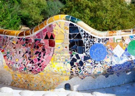 Gaudi Park Guell Mosaic