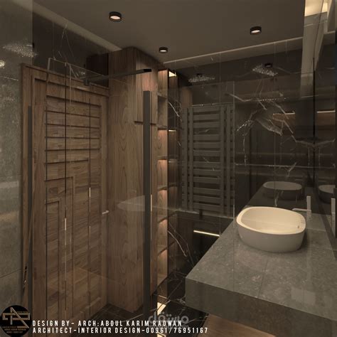 تصميم حمام ماستر روم مستقل