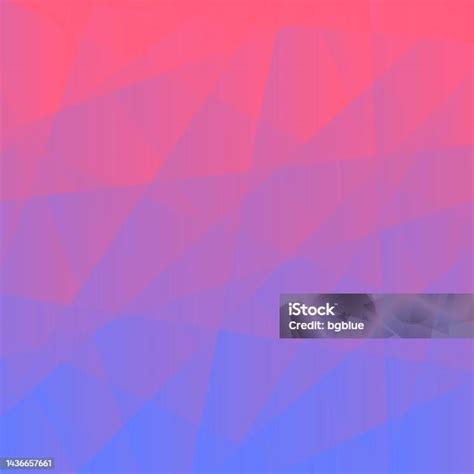 추상 기하학적 배경 보라색 그라데이션을 가진 다각형 모자이크 2차 도형에 대한 스톡 벡터 아트 및 기타 이미지 2차 도형 결정체 공란 Istock