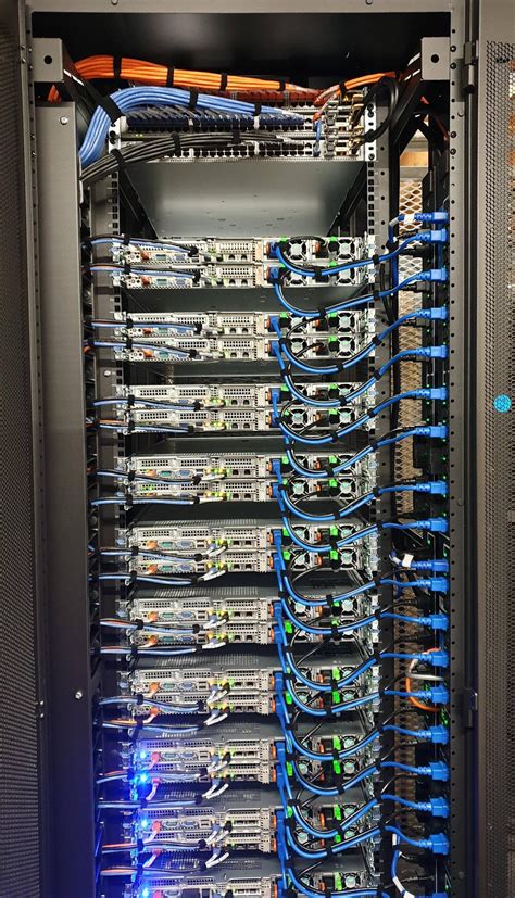 A Few R640s And Cisco Switches I Racked And Stacked Cableporn