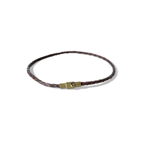 Unisex Thin Leather Bracelet Mens Thin Leather Bracelet Womens Thin Leather Bracelet Dark