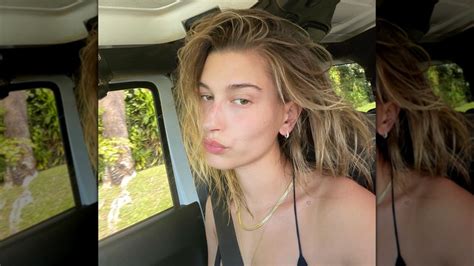 Hailey Bieber Looks Absolutely Stunning Without Makeup