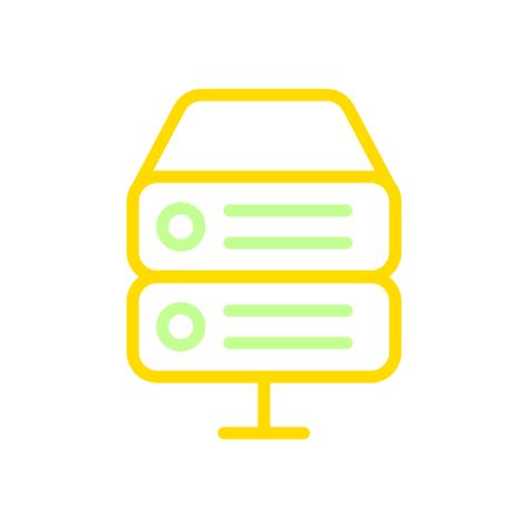 data folder storage network server file communication icon