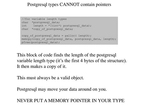 PPT Adding Custom Types To PostgreSQL PowerPoint Presentation Free