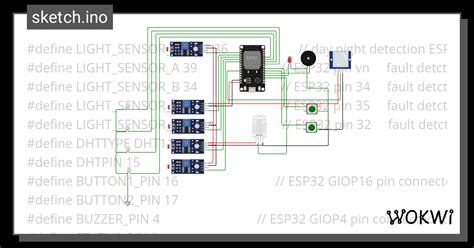 Day Night Fault Detection Dht Panic Wokwi Esp32 Stm32 Arduino Simulator