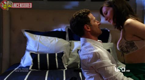 Naked Jill Flint In Royal Pains