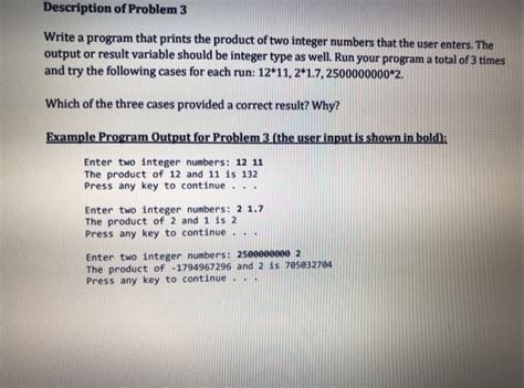 Solved Lab Exercises Description Of Problem 1 Write A C