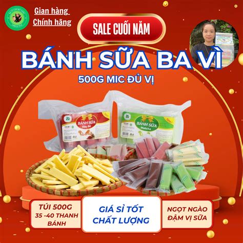 Gía Sỉ 500g Bánh Sữa Ba Vì Míc Nhiều Vị Cobova Bánh Sữa Ba Vì Milk