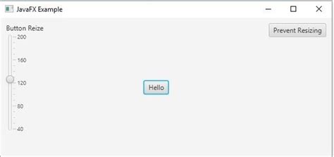 How Can We Prevent The Resizing Of Ui Controls In Javafx