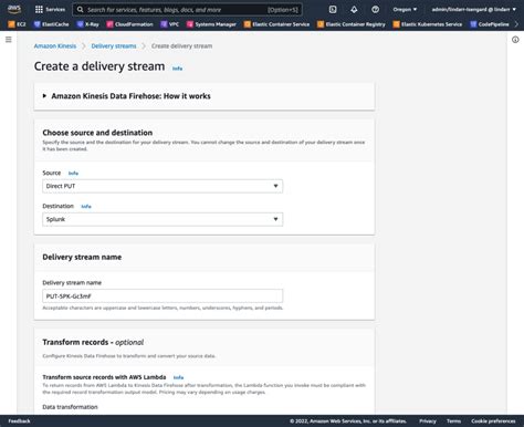 shipping logs to third parties with kinesis data firehose and fluent bit for amazon eks on aws