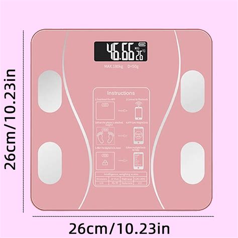 1pc Bathroom Scale Intelligent Body Fat Scale For Weight Loss Precision Professional Weight