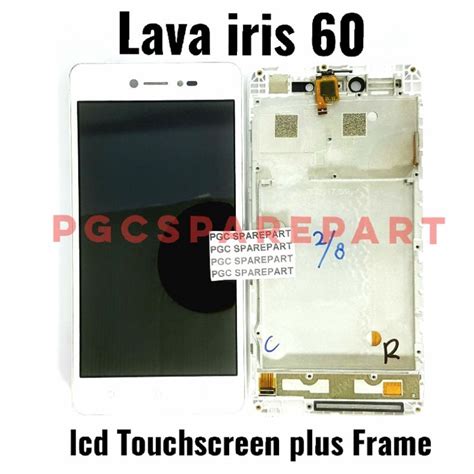 Jual Original Oem Lcd Touchscreen Fullset Frame Lava Iris Shopee Indonesia