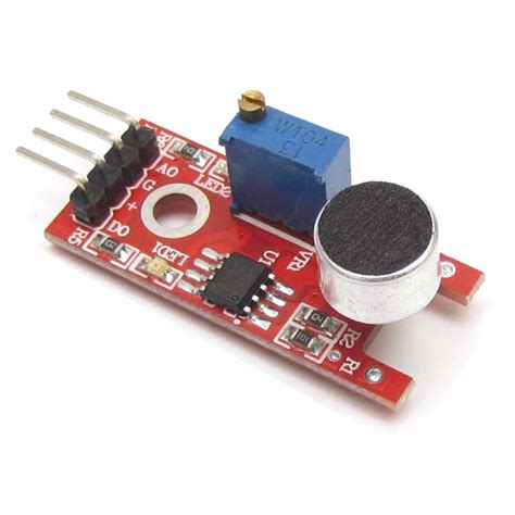Módulo Sensor Som Ky Detector Sonoro para Arduino Tecnotronics