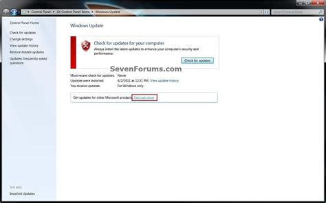 Windows Update Settings Change Tutorials