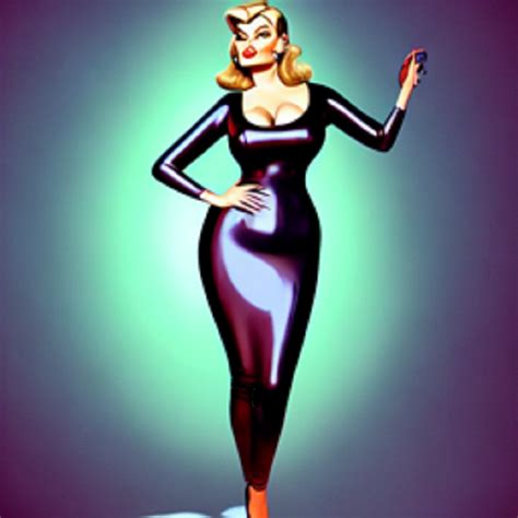 Anita Ekberg Latex Hobbledress By Hngr2013 On Deviantart