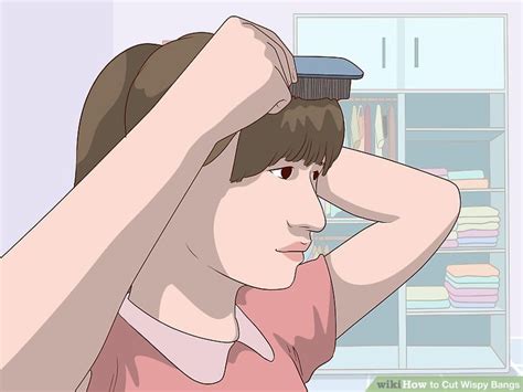How To Cut Wispy Bangs With Pictures WikiHow How To Cut Wispy Bangs With Pictures WikiHow