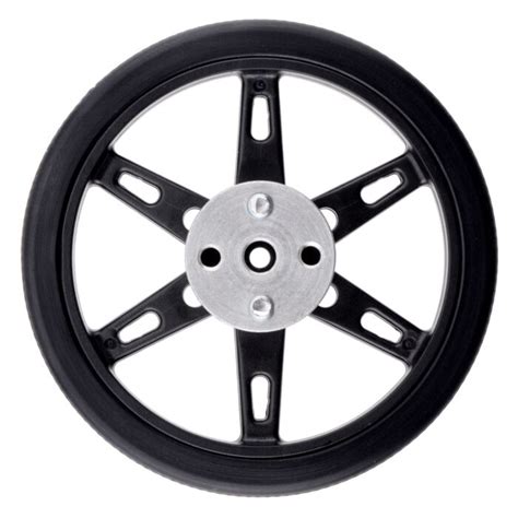 Pololu Wheel X Mm D Cad Model Library Grabcad Off