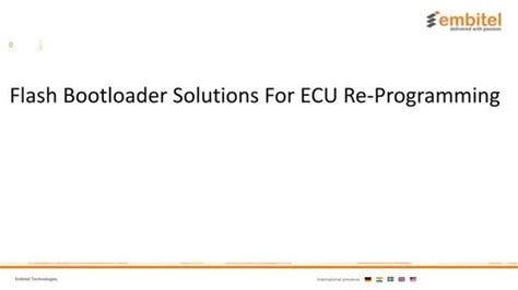 Introduction To Automotive Bootloader Programming Sequence Pdf