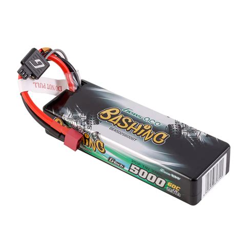 Gens Ace G Tech Hardcase 2s 74v 5000mah 60c Lipo Car Pack Battery With