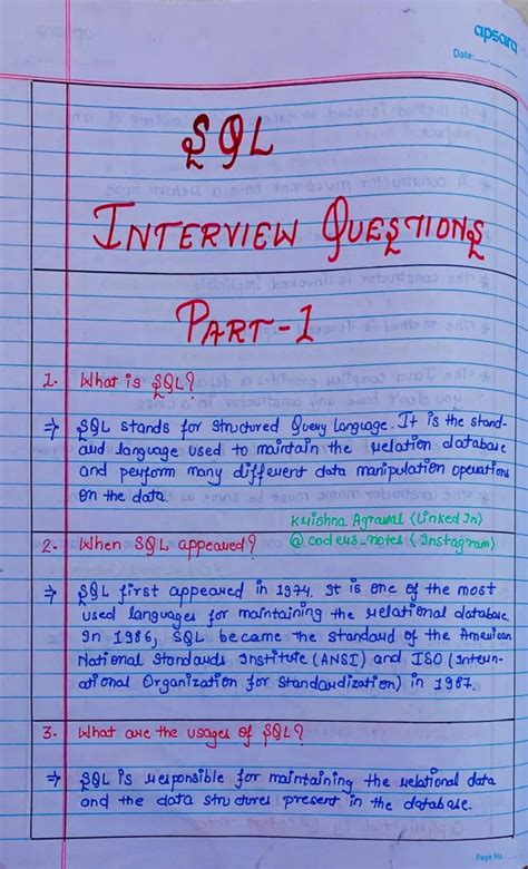 Sql Questionpdf