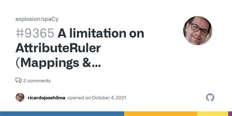 a limitation on attributeruler mappings and exceptions · issue 9365