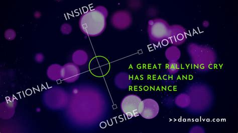 How To Build A Powerful Rallying Cry — Dansalva