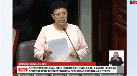 Congreso Aprobó Otorgar Facultades Legislativas Al Gobierno De Dina
