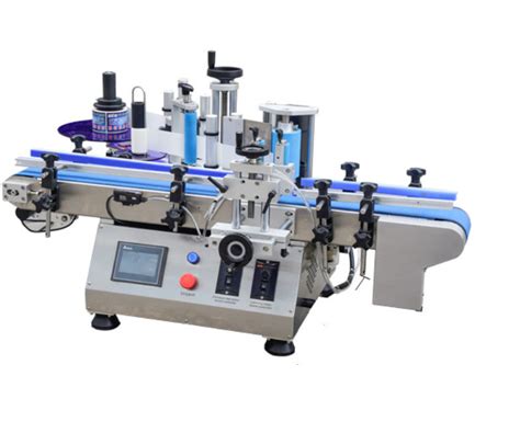 Industrial Automatic Tabletop Round Bottle Labeler Machine Ce Certidied