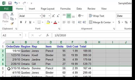 Урок о том как скрыть строки в Excel и как скрыть столбцы в Excel