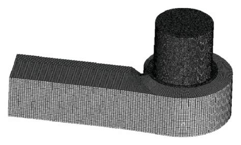 Mesh Of Acoustic Calculation Model Download Scientific Diagram