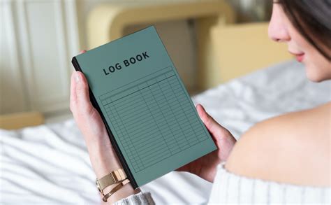 Amazon Com Log Book Small Multipurpose With 7 Columns To Track Daily Activity Time Inventory