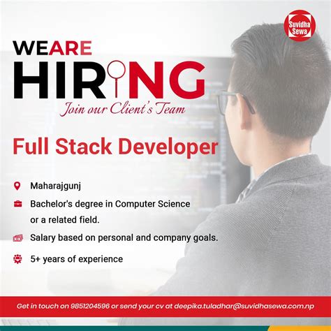 samir shrestha on linkedin fullstackdevelopers hiring jobopening techjobs suvidhasewa