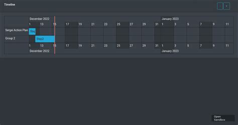 React Timeline Forked Codesandbox