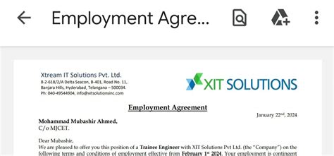 Hey Everyone 👋 Im Delighted To Announce That I Have Accepted The Role Of Trainee Engineer At