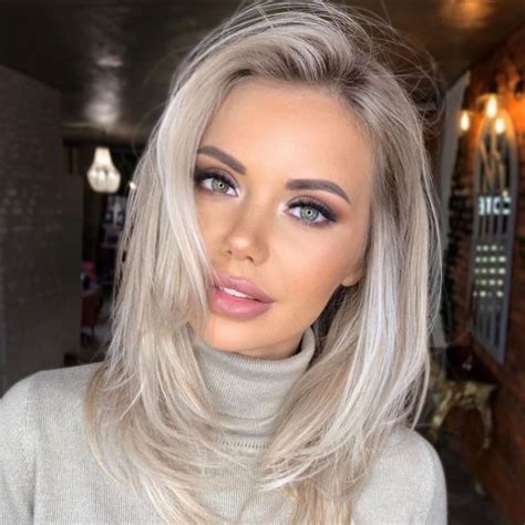 10 Lob Hairstyles For Straight Hair In Fantasy And Blonde Colors Pop