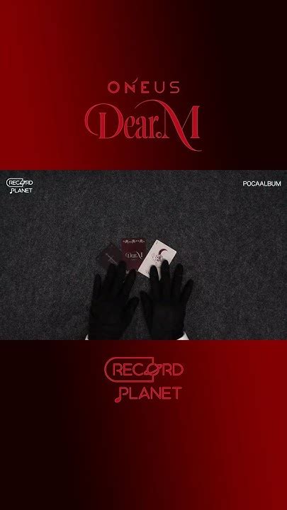 Oneus [ Dear M ] Unboxing｜원어스 앨범깡 Oneus Dearm 원어스 디어엠 Youtube