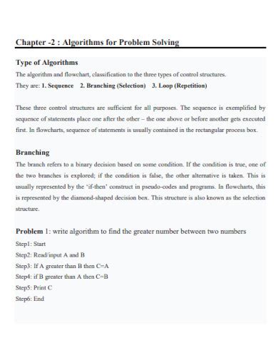 100 Algorithm Examples To Download