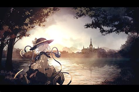 東方 Touhou Landscape Illustration Illustration Girl Kawaii Art Kawaii