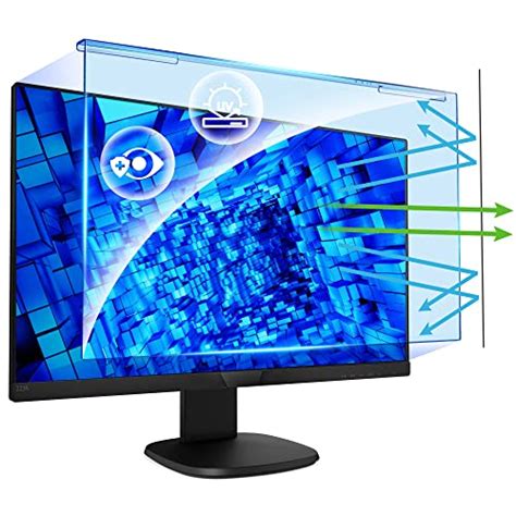Atoqua Blue Light Blocking Screen Protector Uv Filter Panel For 21 5 Inch 16 9 Computer