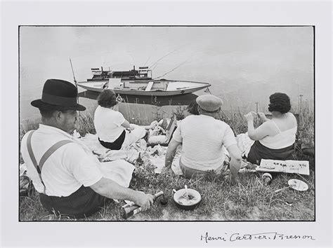Photography Online Only Henri Cartier Bresson On The Banks Of The