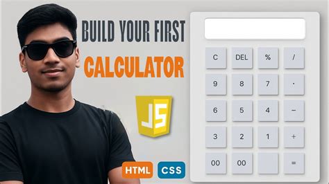 How To Make A Calculator Using Html Css And Javascript Html Css