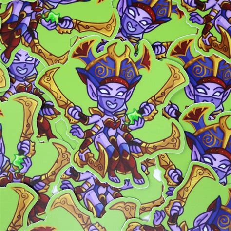 Shivarra World Of Warcraft Warlock Minion Fanart Waterproof Vinyl