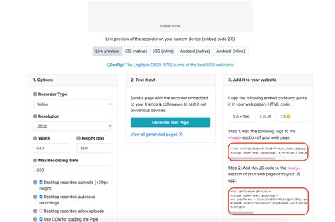 How To Integrate Pipe Recorder With Formstacks V4 Form Builder
