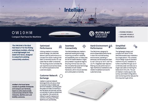 Intellian Flat Panels Galaxy Broadband