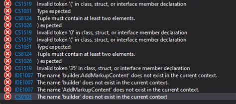 Possible Bug With Razor Compiler Regarding The Rendertreebuilder · Issue 11762 · Dotnet