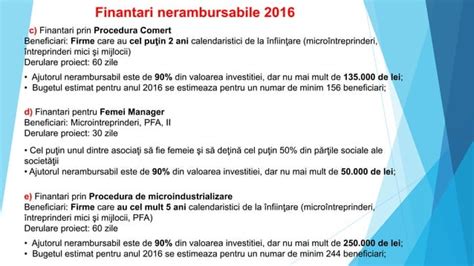 Prezentare Programe Pe Scurt Ppt