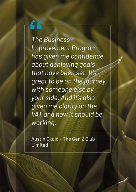 Panthera Accounting Business Improvement Program