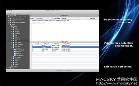 Sqlpro For Mysql 10315 For Mac 数据库客户端软件 Macsky苹果软件园